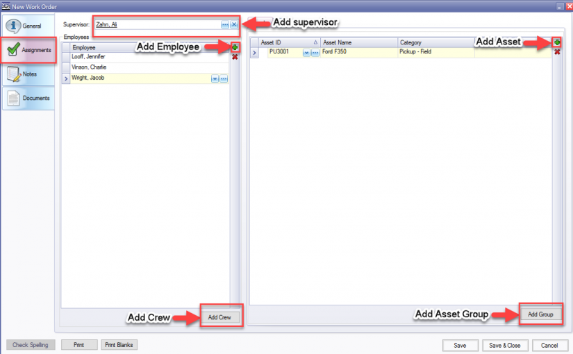 Creating a Work Order – OFSPRO Knowledge Base