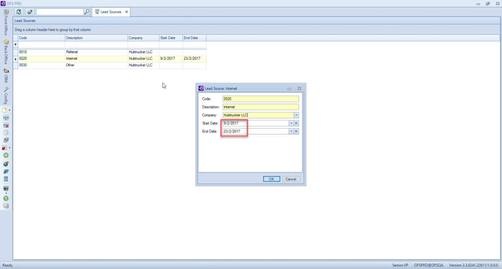 Lead Sources – OFSPRO Knowledge Base
