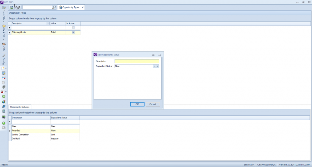 Opportunity Types – OFSPRO Knowledge Base