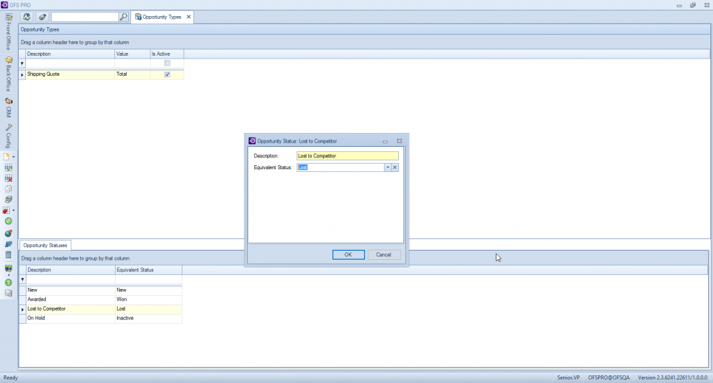 Opportunity Types – OFSPRO Knowledge Base