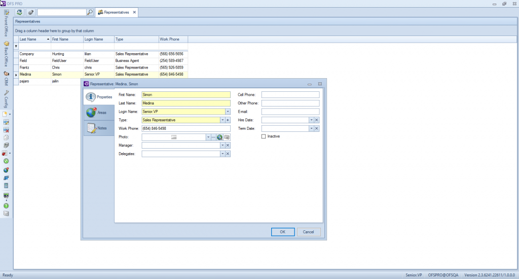 Representatives – OFSPRO Knowledge Base