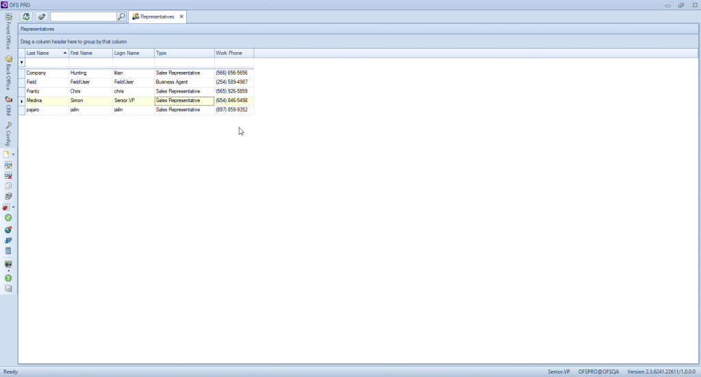 Representatives – OFSPRO Knowledge Base