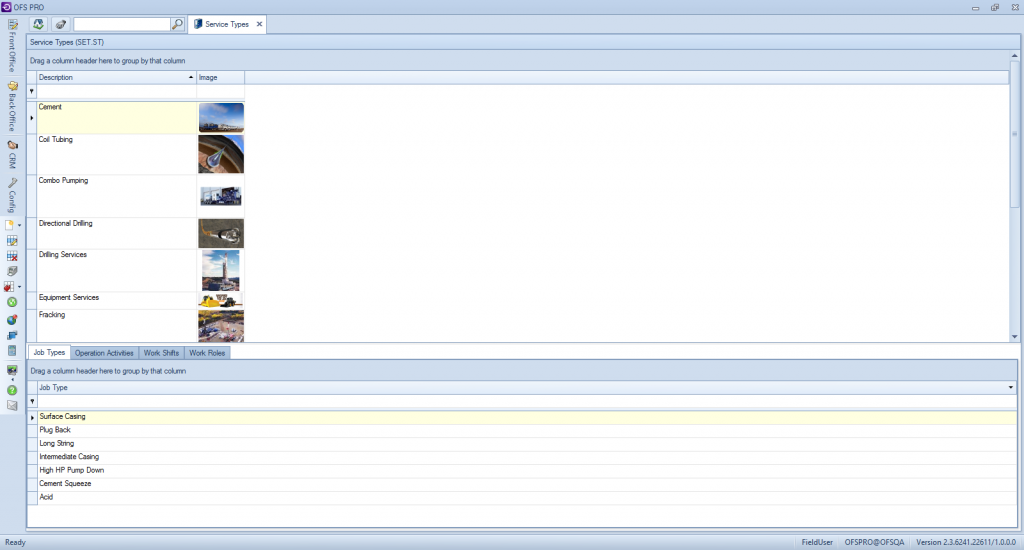 Service Types – OFSPRO Knowledge Base